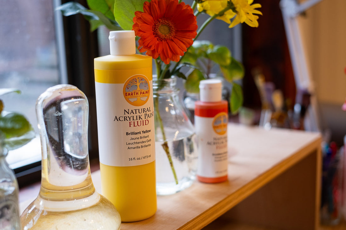 8 Ways to Use Natural Fluid Acrylik Paints – Natural Earth Paint