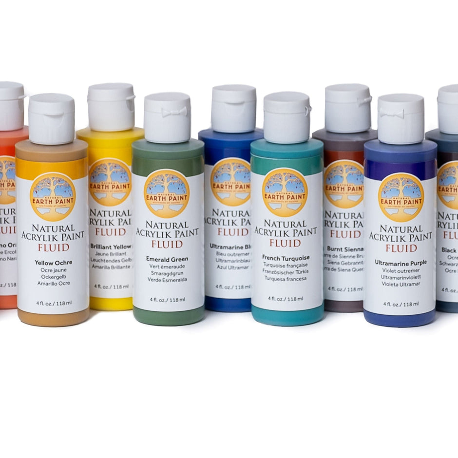Natural & Plant Based Acrylic Paint – Natural Earth Paint