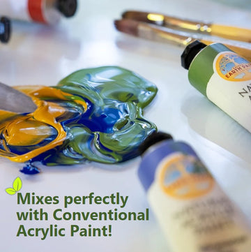Natural & Plant Based Acrylic Paint – Natural Earth Paint