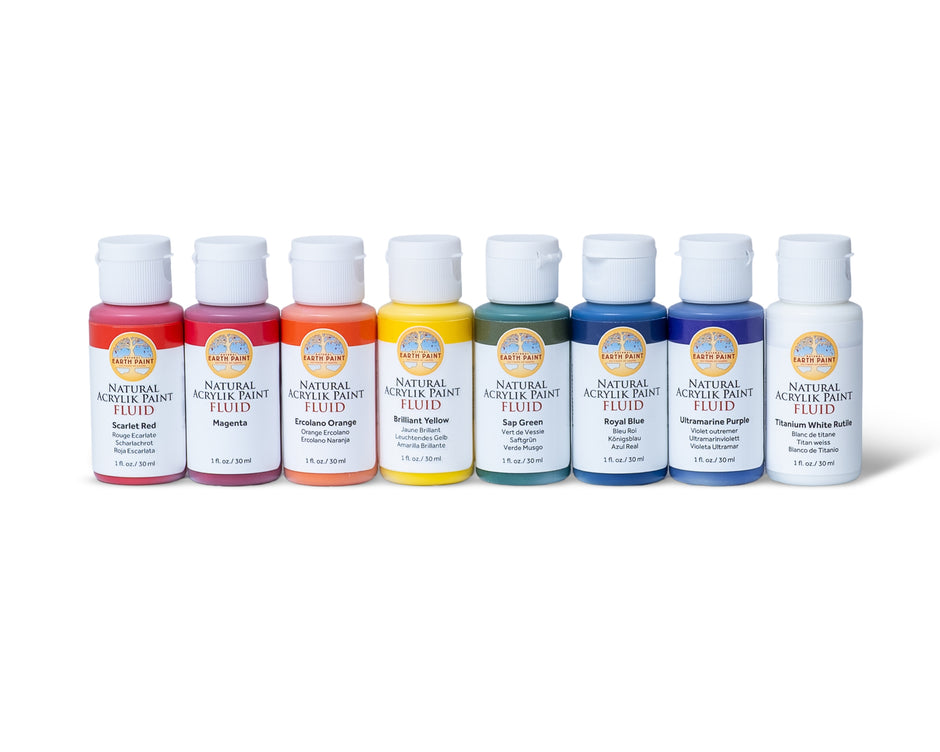 Natural & Plant Based Acrylic Paint – Natural Earth Paint