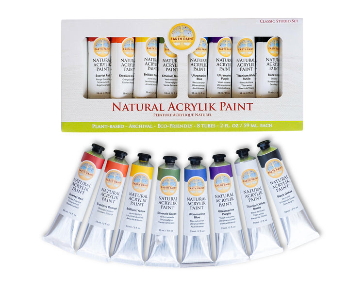 Natural & Plant Based Acrylic Paint – Natural Earth Paint