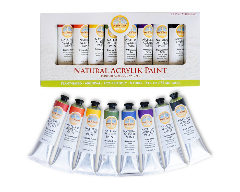 Natural & Plant Based Acrylic Paint – Natural Earth Paint