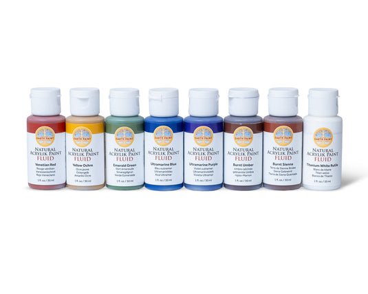 Natural & Plant Based Acrylic Paint – Natural Earth Paint