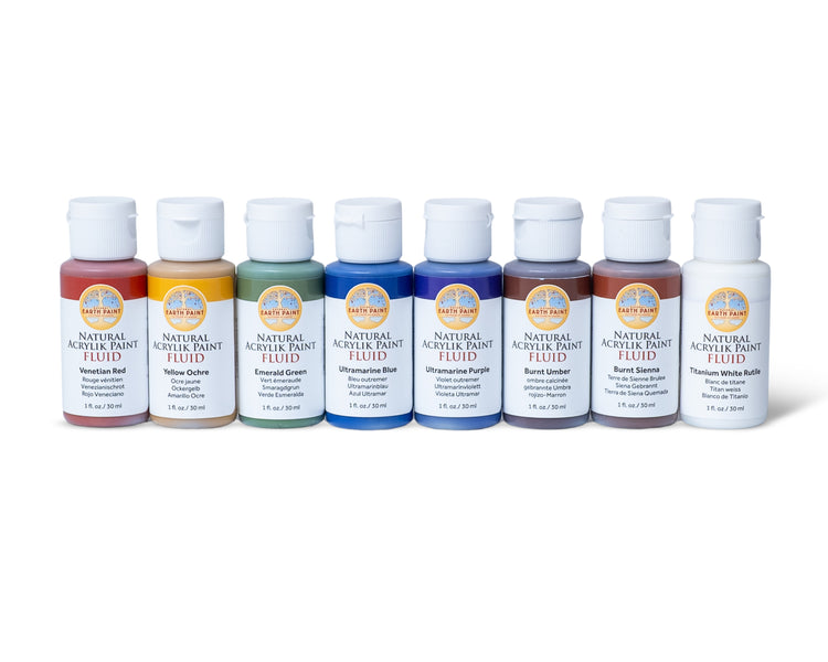 Natural & Plant Based Acrylic Paint – Natural Earth Paint
