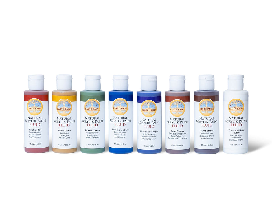 Natural & Plant Based Acrylic Paint – Natural Earth Paint
