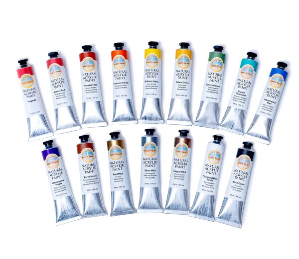 Natural & Plant Based Acrylic Paint – Natural Earth Paint