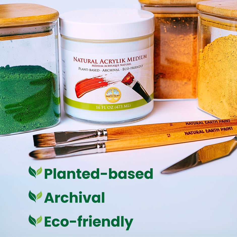 Natural & Plant Based Acrylic Paint – Natural Earth Paint