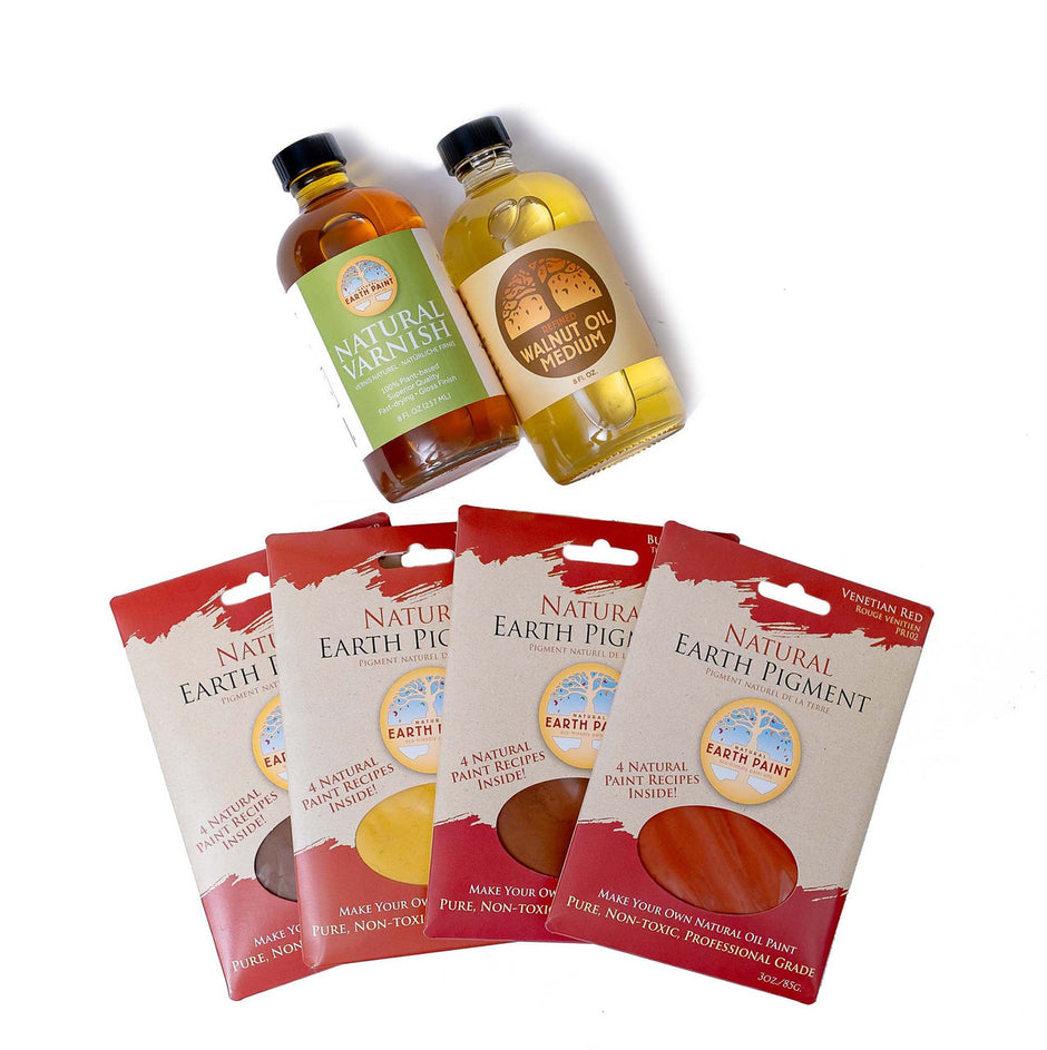 Natural Earth Paint - Binders & Varnish