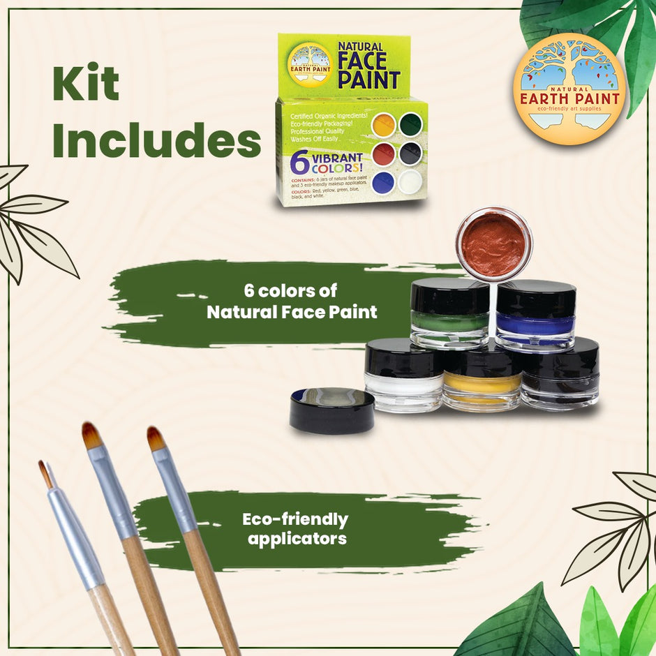 Non-Toxic, Natural Face Paints – Natural Earth Paint