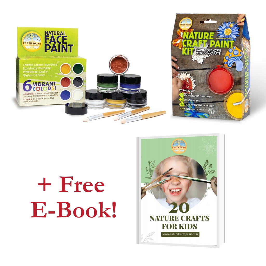 Natural Earth Paint | Toxin free all-natural paint for kids & artists