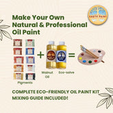 Natural Earth Paint - Oil Paint & Solvents