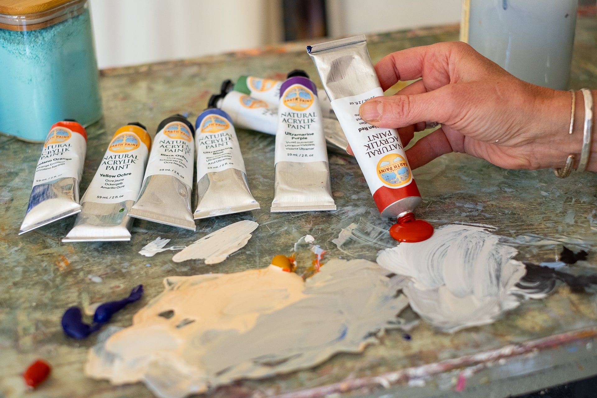 Natural Earth Paint | Toxin free all-natural paint for kids & artists
