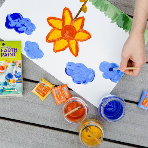 Natural Earth Paint | Toxin free all-natural paint for kids & artists