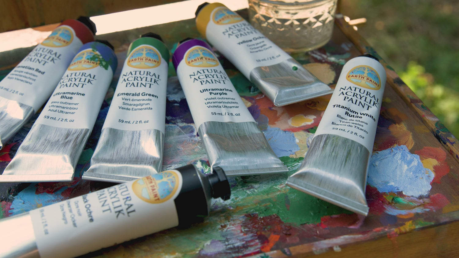 Natural & Plant Based Acrylic Paint – Natural Earth Paint